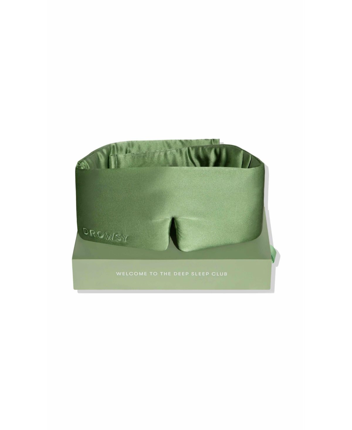 Click here for Drowsy Silk Sleep Mask - Bright Green prices