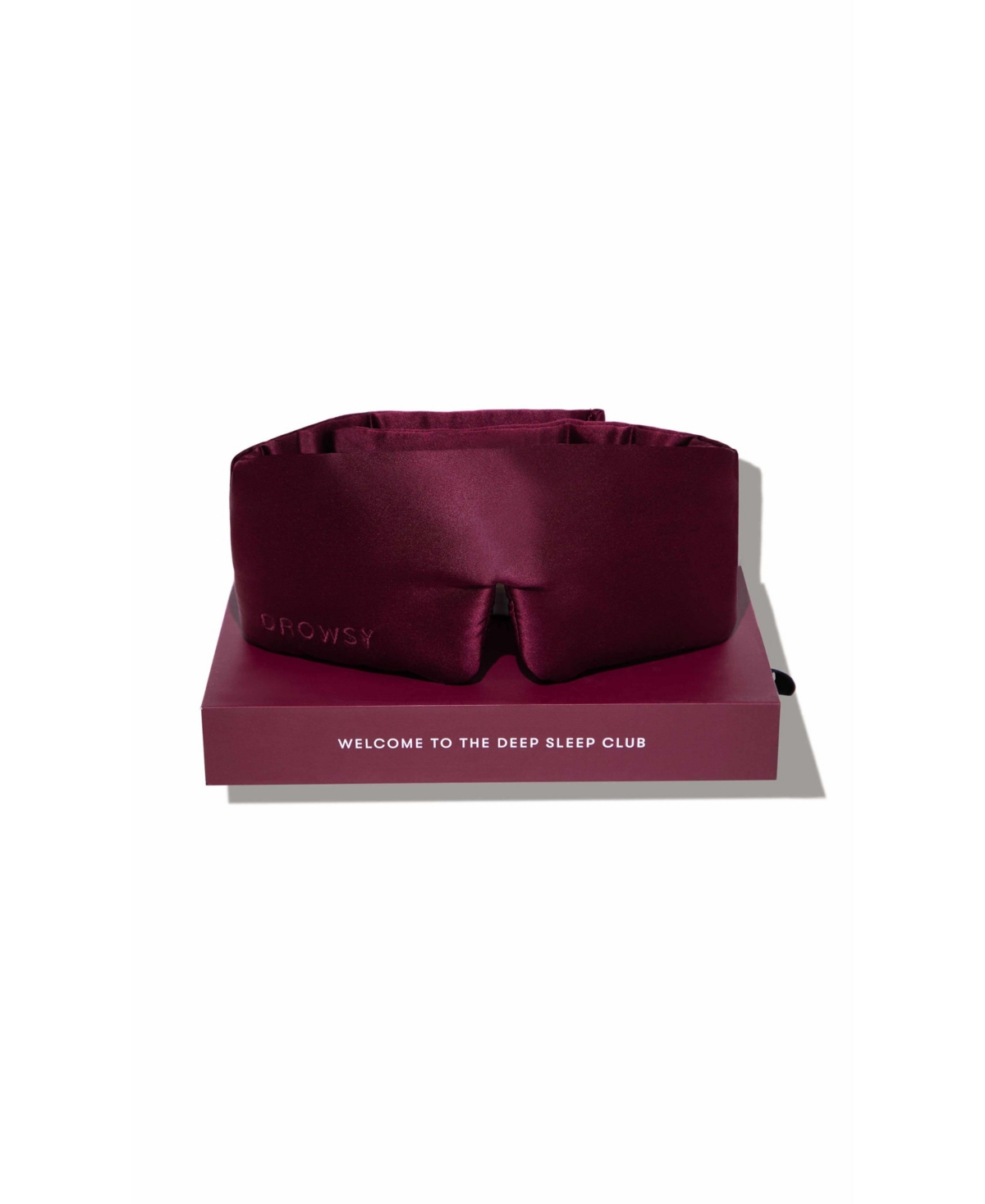 Click here for Drowsy Silk Sleep Mask - Red Overflow prices
