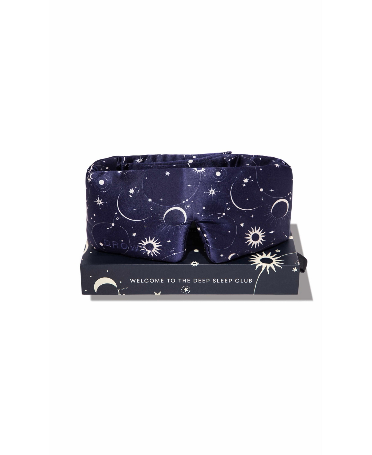 Click here for Drowsy Silk Sleep Mask - Navy 411 prices
