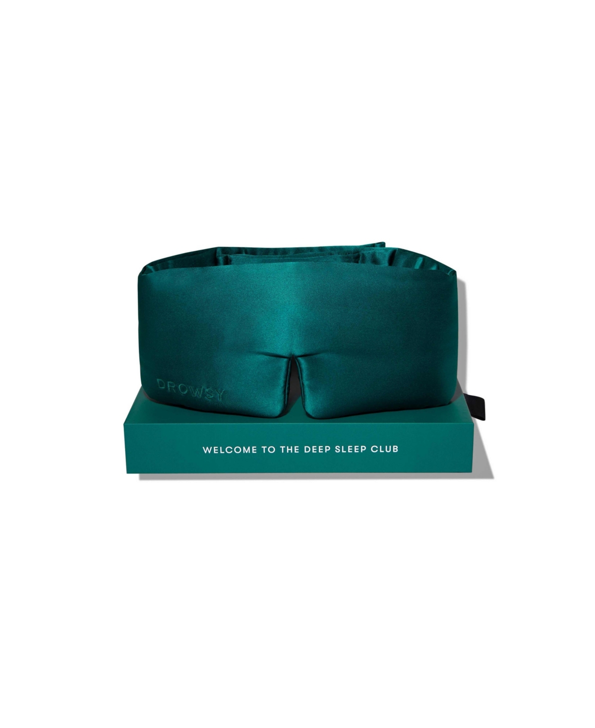 Click here for Drowsy Silk Sleep Mask - Dark Green prices