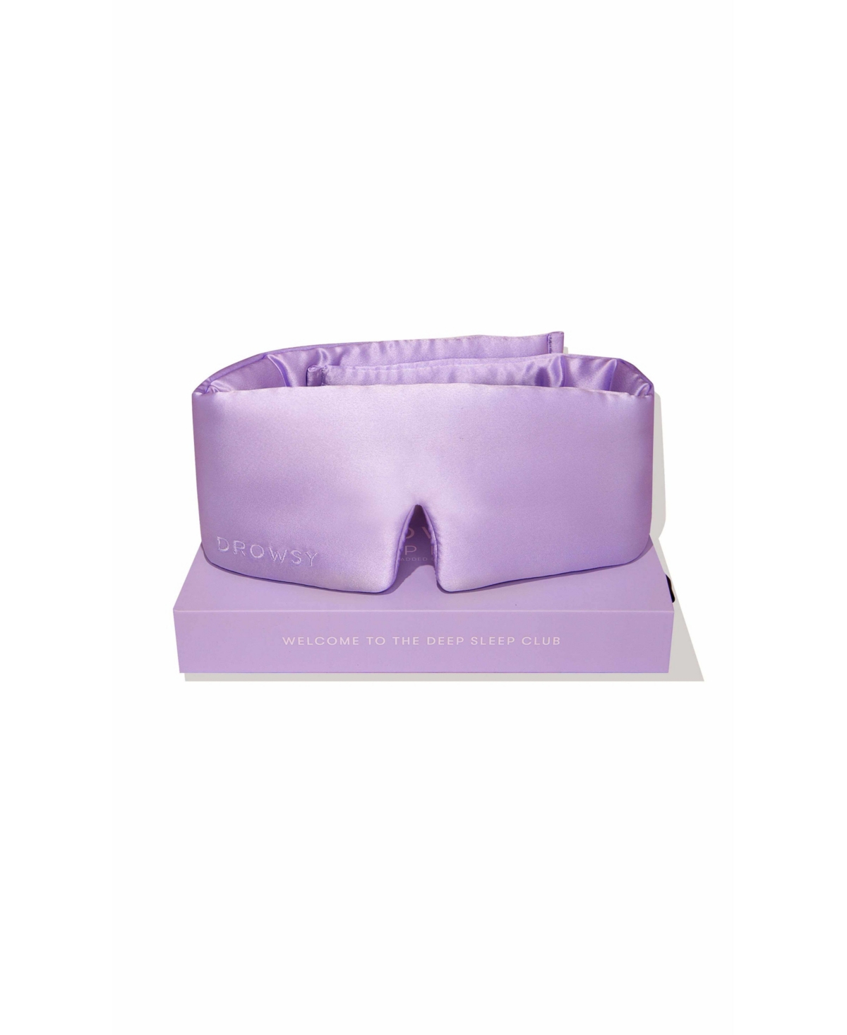 Click here for Drowsy Silk Sleep Mask - Light/Pastel Purple prices