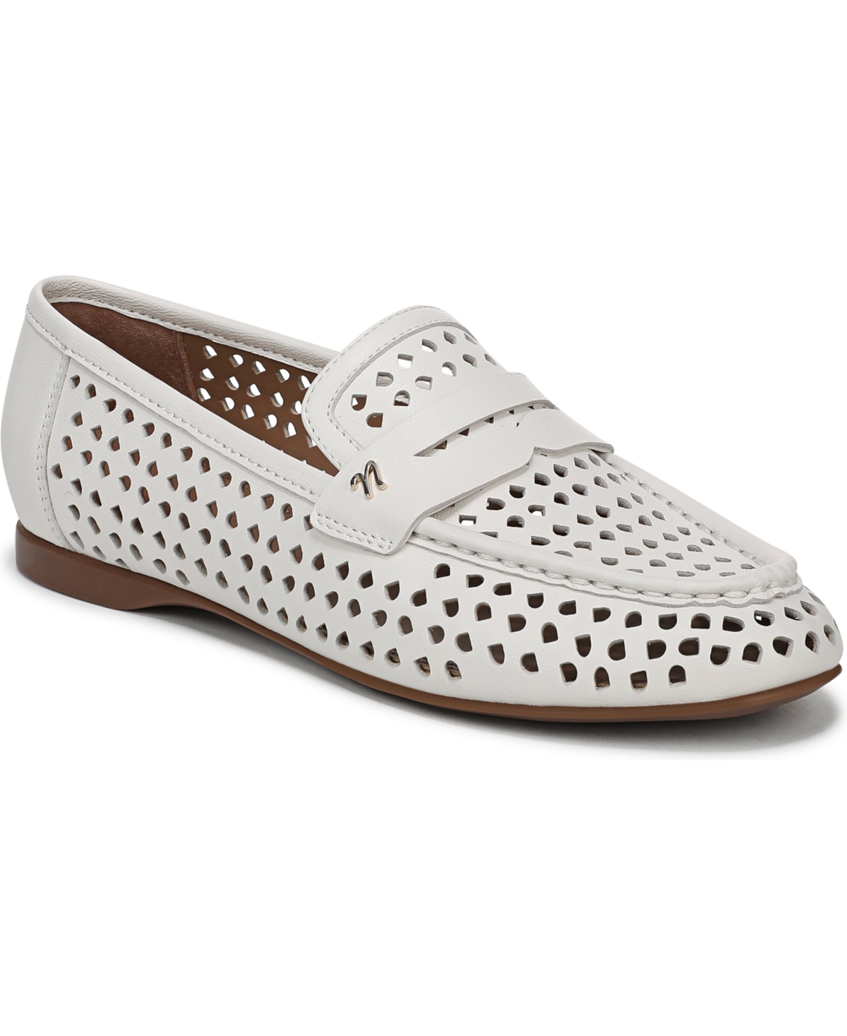 Click here for Naturalizer Womens Bloom Slip-On Loafers - White P... prices