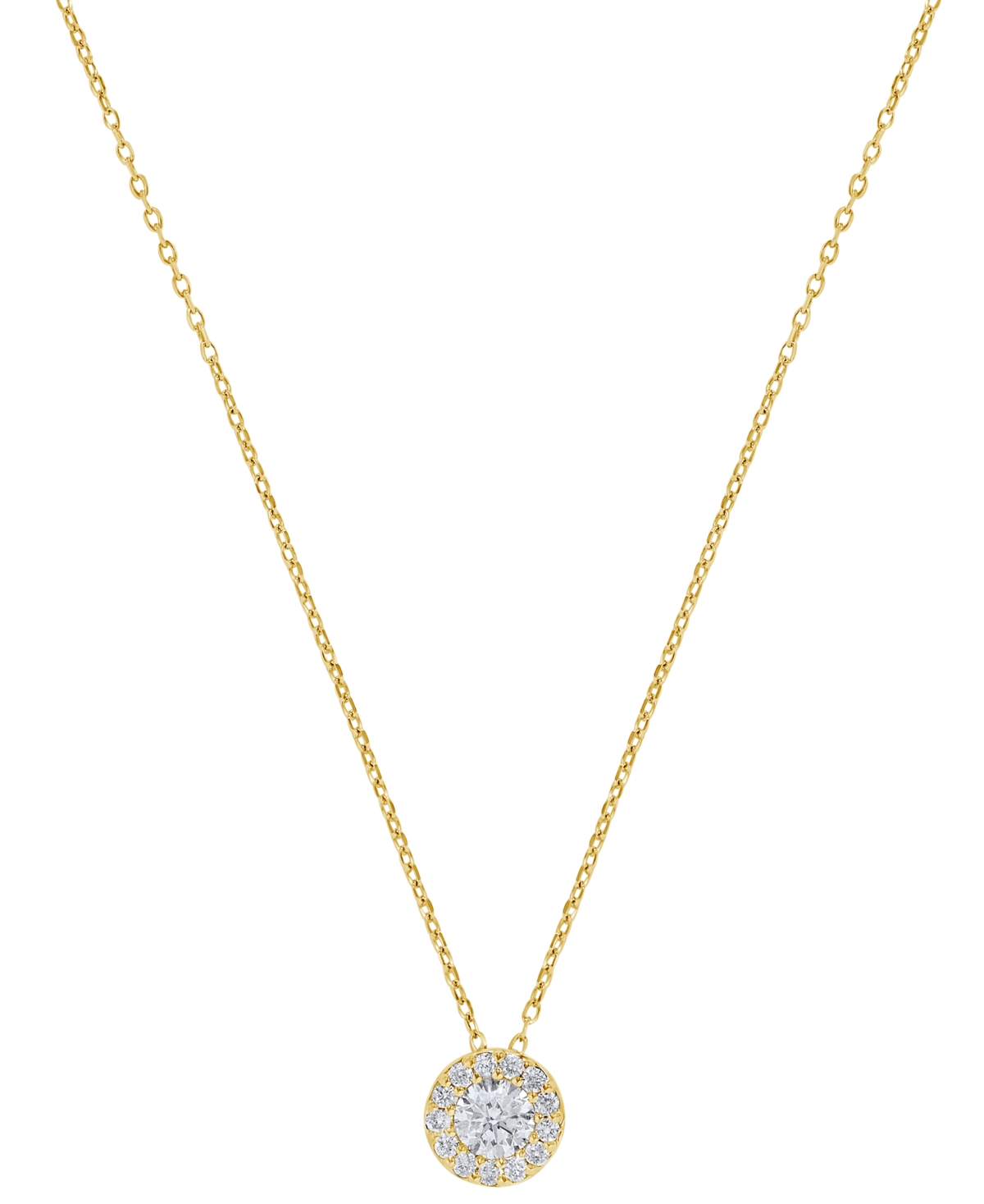 Click here for Macys Diamond Pendant Necklace (1/4 ct. t.w.) in 1... prices