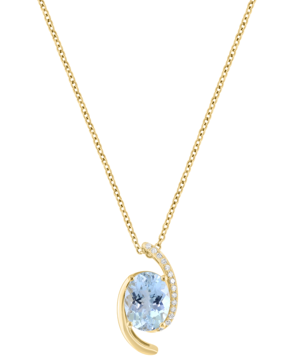 Click here for Effy Collection Aquamarine (1-1/2 ct. t.w.) and Di... prices