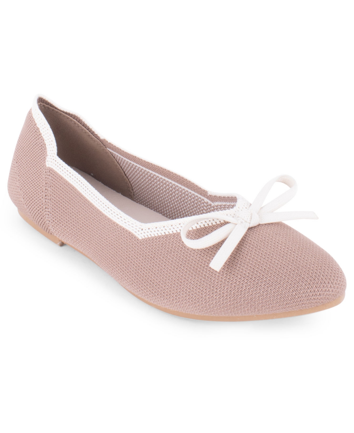 Click here for Tahari Womens Tortuga Knit Slip-On Flats - Coffee/... prices