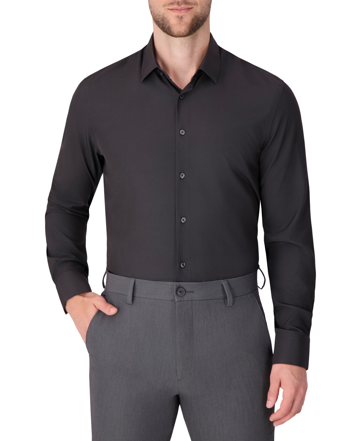 Click here for Report Collection Mens 4-Way Tonal Herringbone Pri... prices