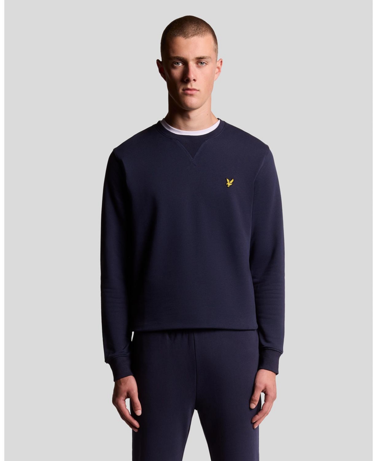 Click here for Lyle & Scott Mens Crew Neck Sweatshirts - Navy prices