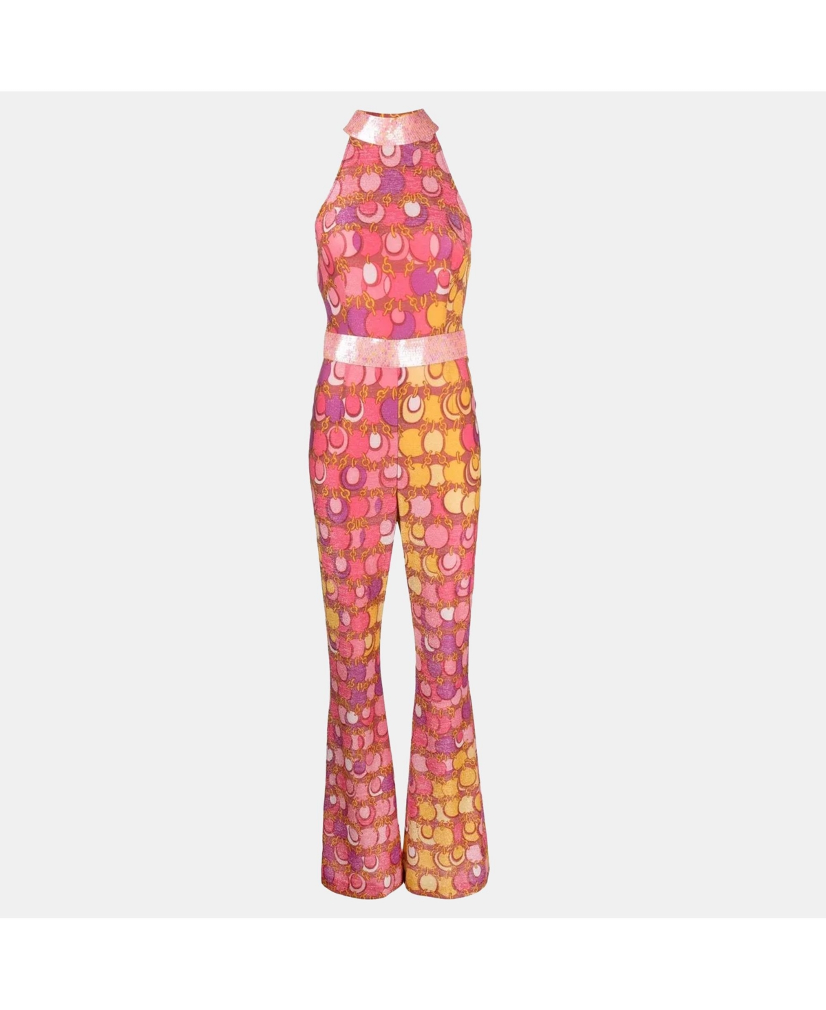 Click here for Pre-Owned Moschino Womens Couture Pink Printed Lur... prices