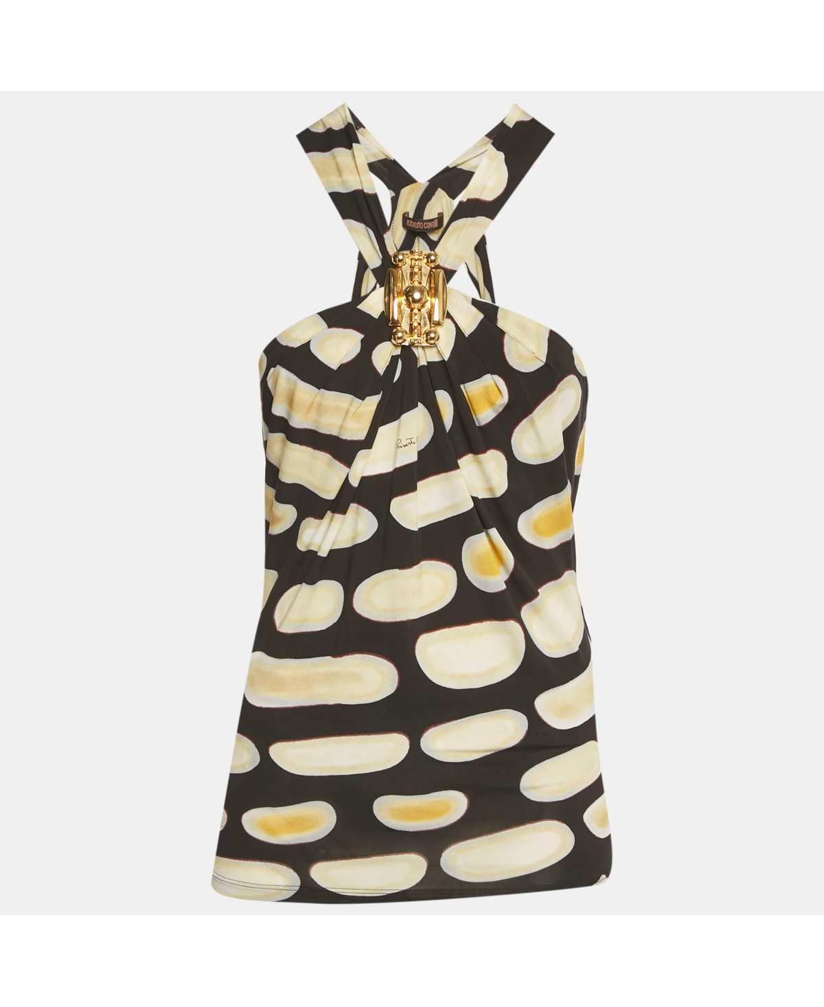 Click here for Pre-Owned Roberto Cavalli Womens Printed Jersey Br... prices