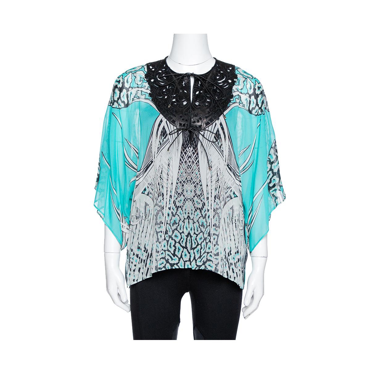 Click here for Pre-Owned Roberto Cavalli Womens Beige Cotton And... prices