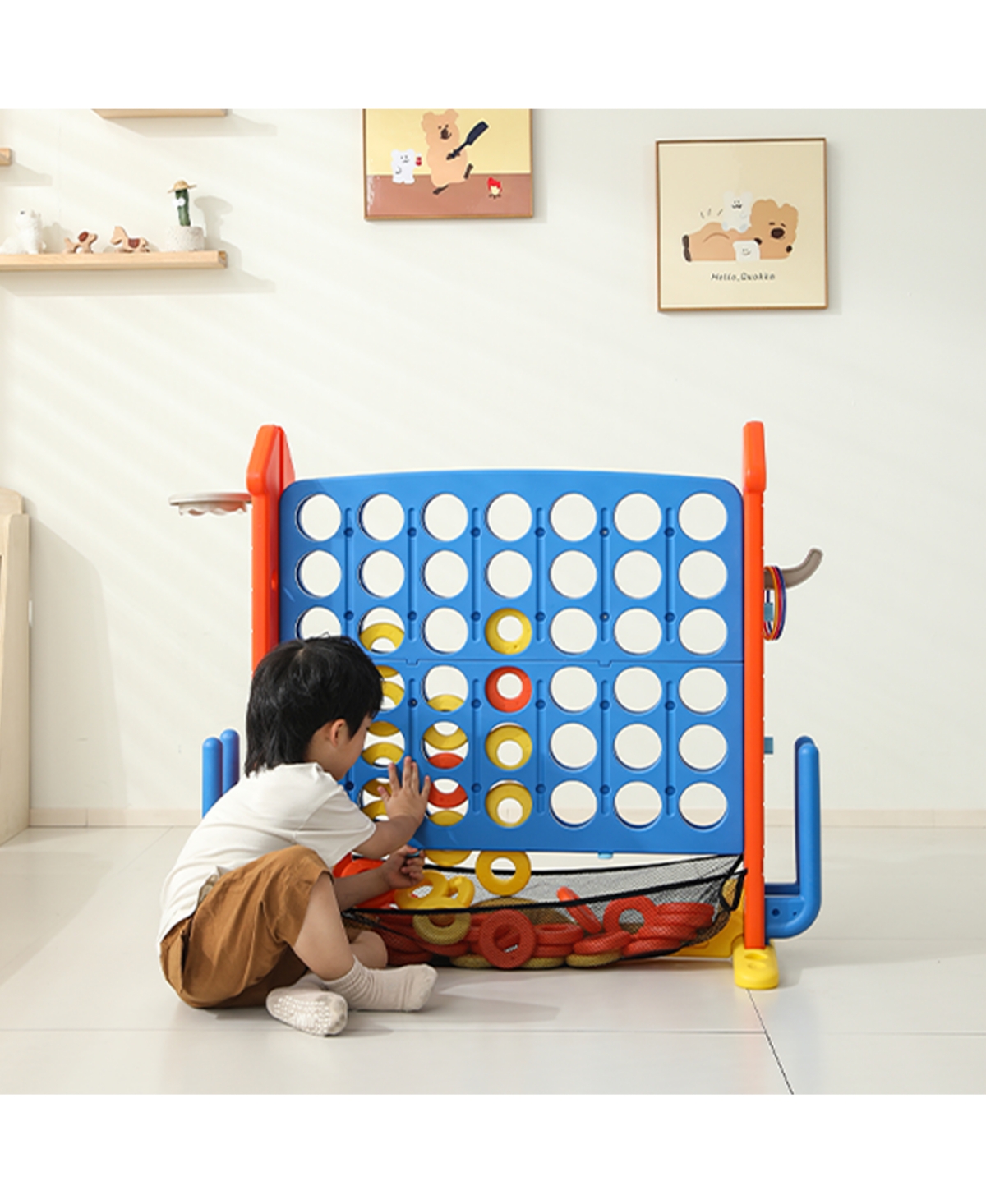 Click here for Flynama 4 in 1 Giant Game Set with Adjustable Heig... prices