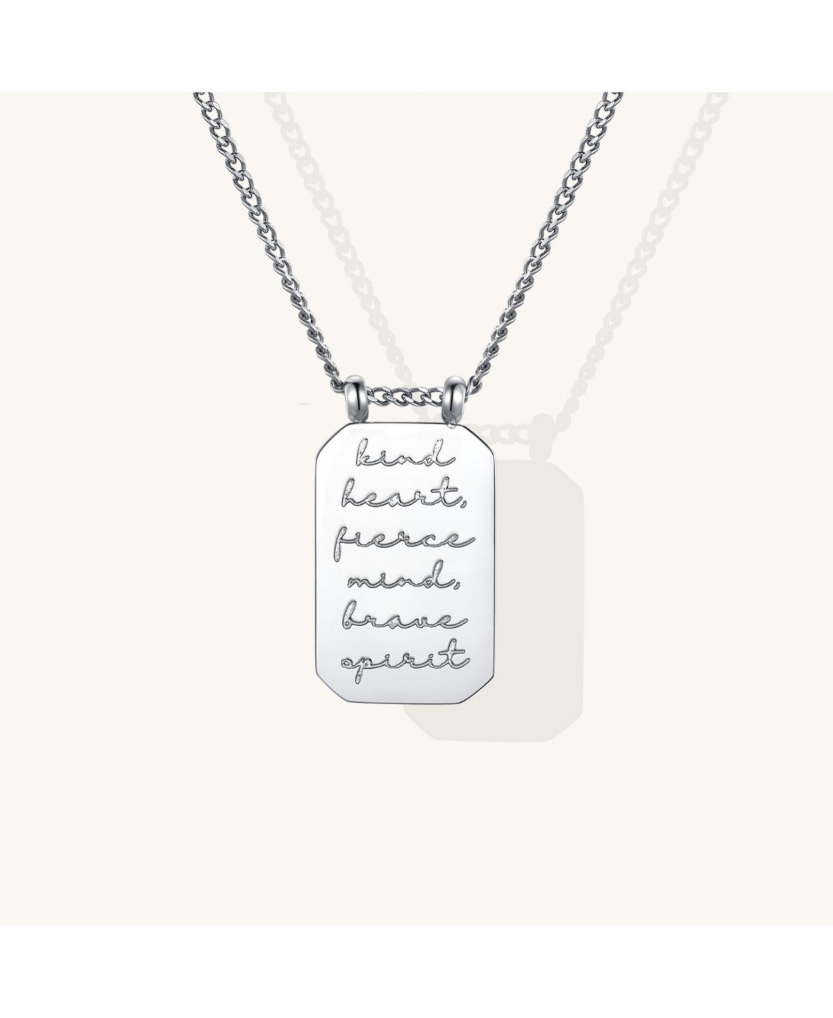 Click here for Mantra Kind Heart Fierce Mind Brave Spirit Note To... prices