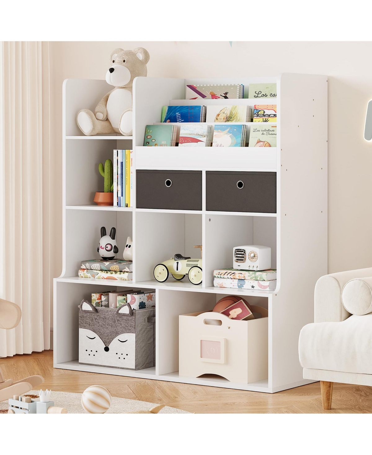 Click here for Gaomon Open Shelf Bookcase and Bookshelf  47.8in T... prices