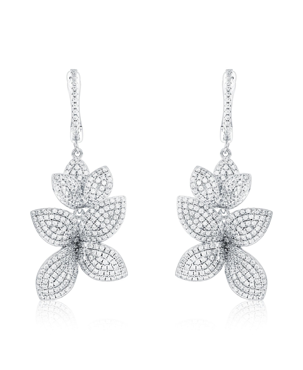 Click here for Suzy Levian New York Cubic Zirconia Clear Abstract... prices