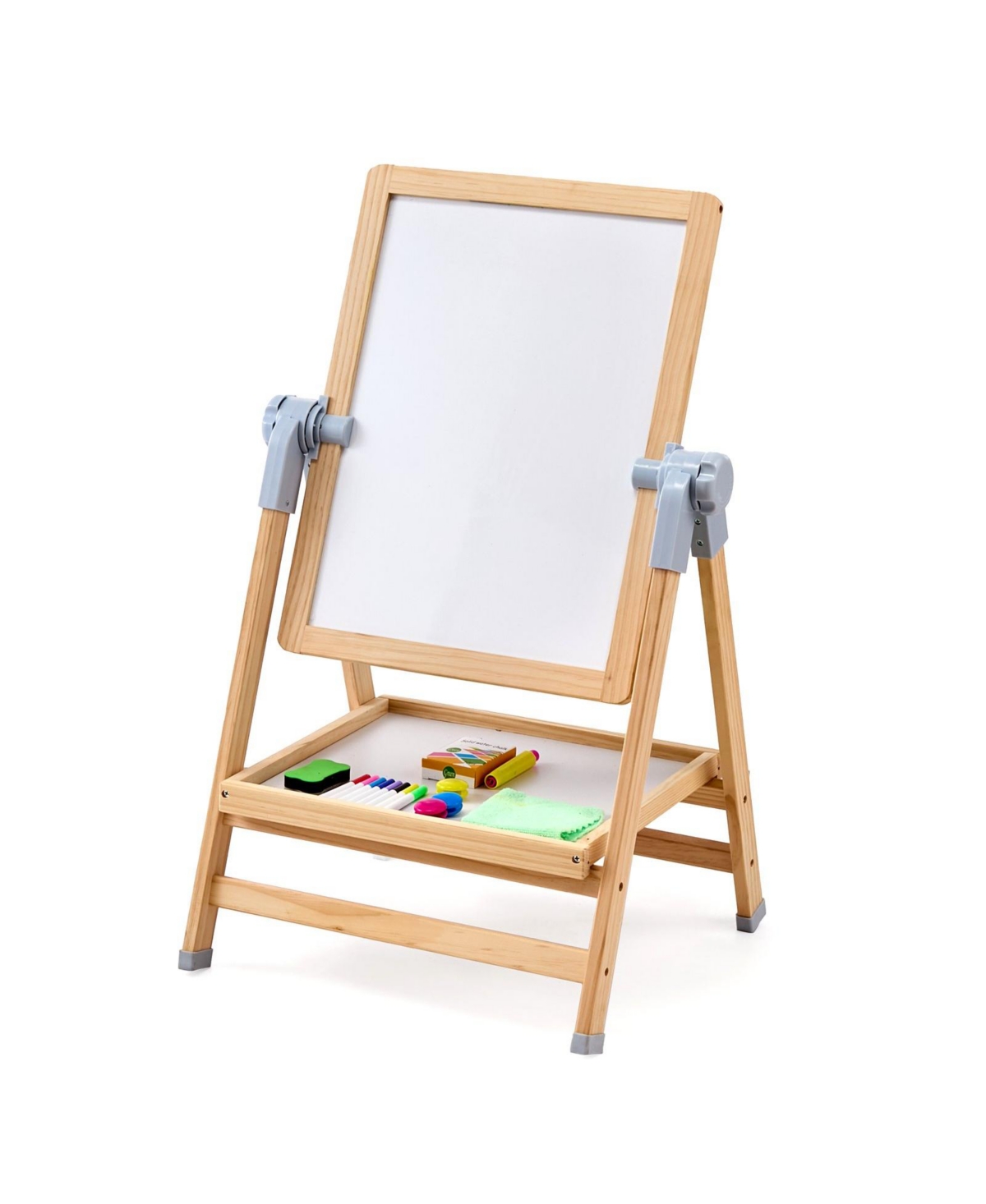 Click here for Hongge Kids Wooden Art Easel 2-in-1 Double-Sided w... prices