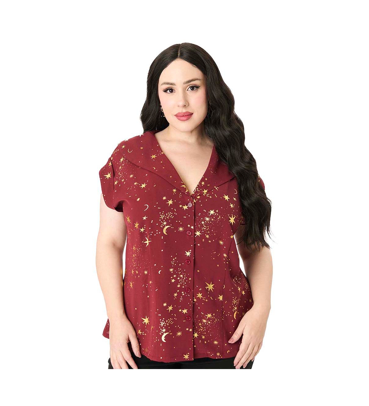 Click here for Unique Vintage Plus Size 1960s Twill Sleeveless Bl... prices