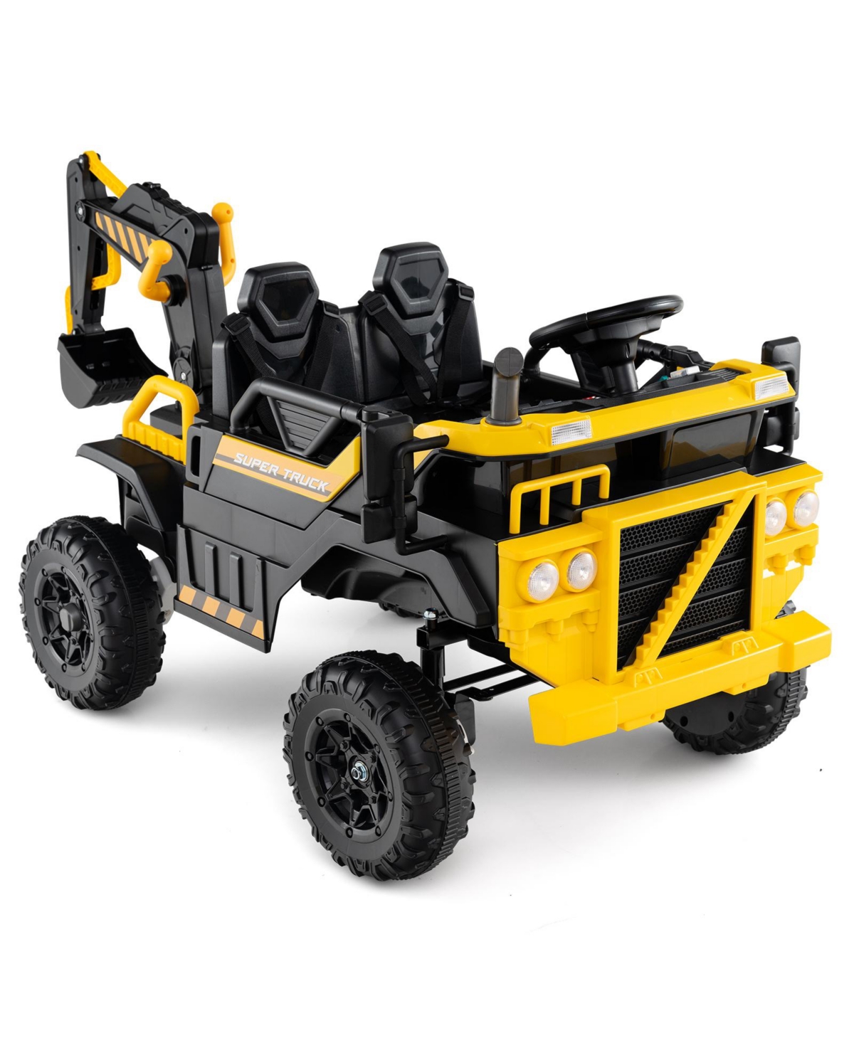 Click here for Hongge 24V 4WD Ride-On Excavator for Kids with Rem... prices