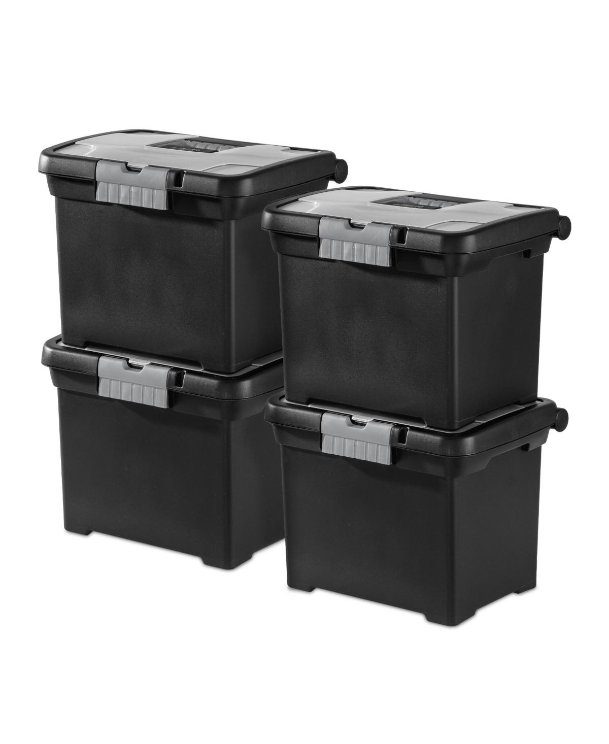 Click here for Sterilite Portable Lockable File Box w/ Extra Comp... prices
