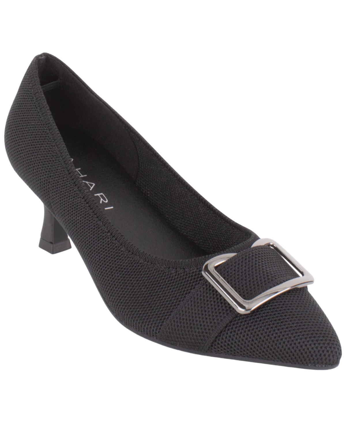 Click here for Tahari Womens Canterbury Kitten Heel Pumps - Black prices