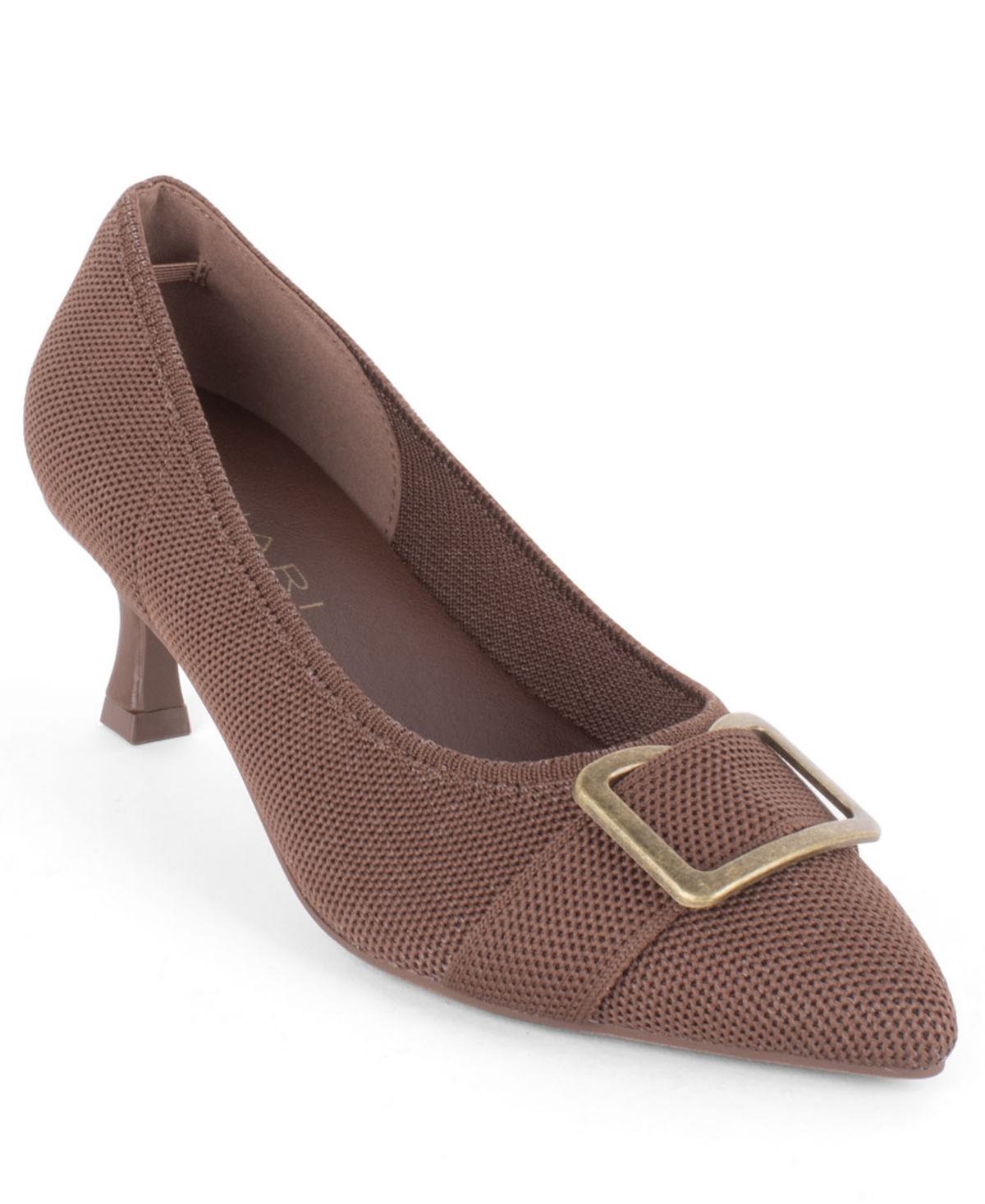 Click here for Tahari Womens Canterbury Kitten Heel Pumps - Brown prices