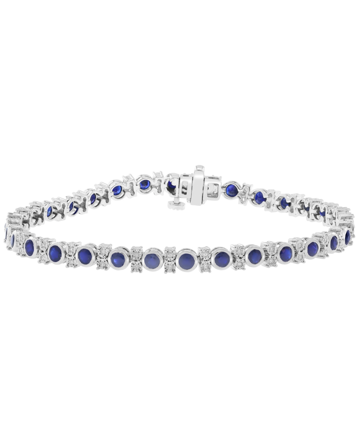 Click here for Effy Collection Sapphire (3-1/3 ct. t.w.) & Diamon... prices