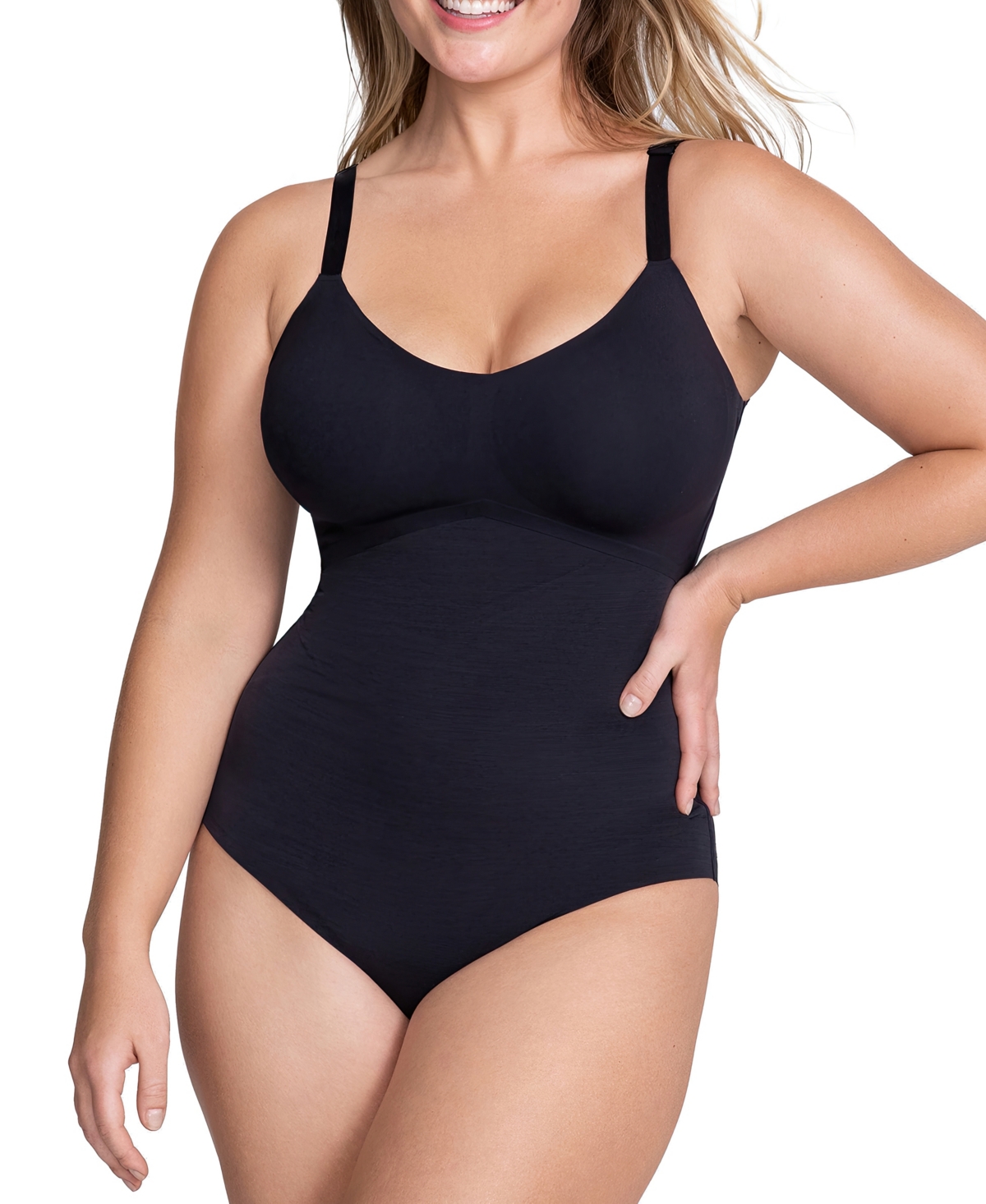 Click here for Honeylove Womens Liftwear Cami Bodysuit - Black prices