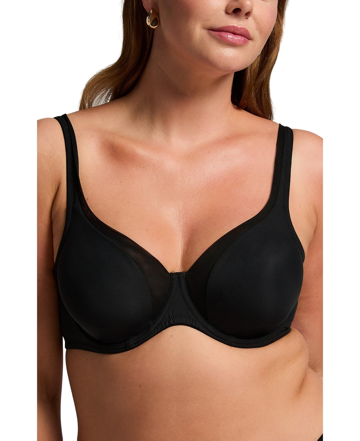 Click here for Hunkemoller Womens Mesh non-padded underwired bra... prices