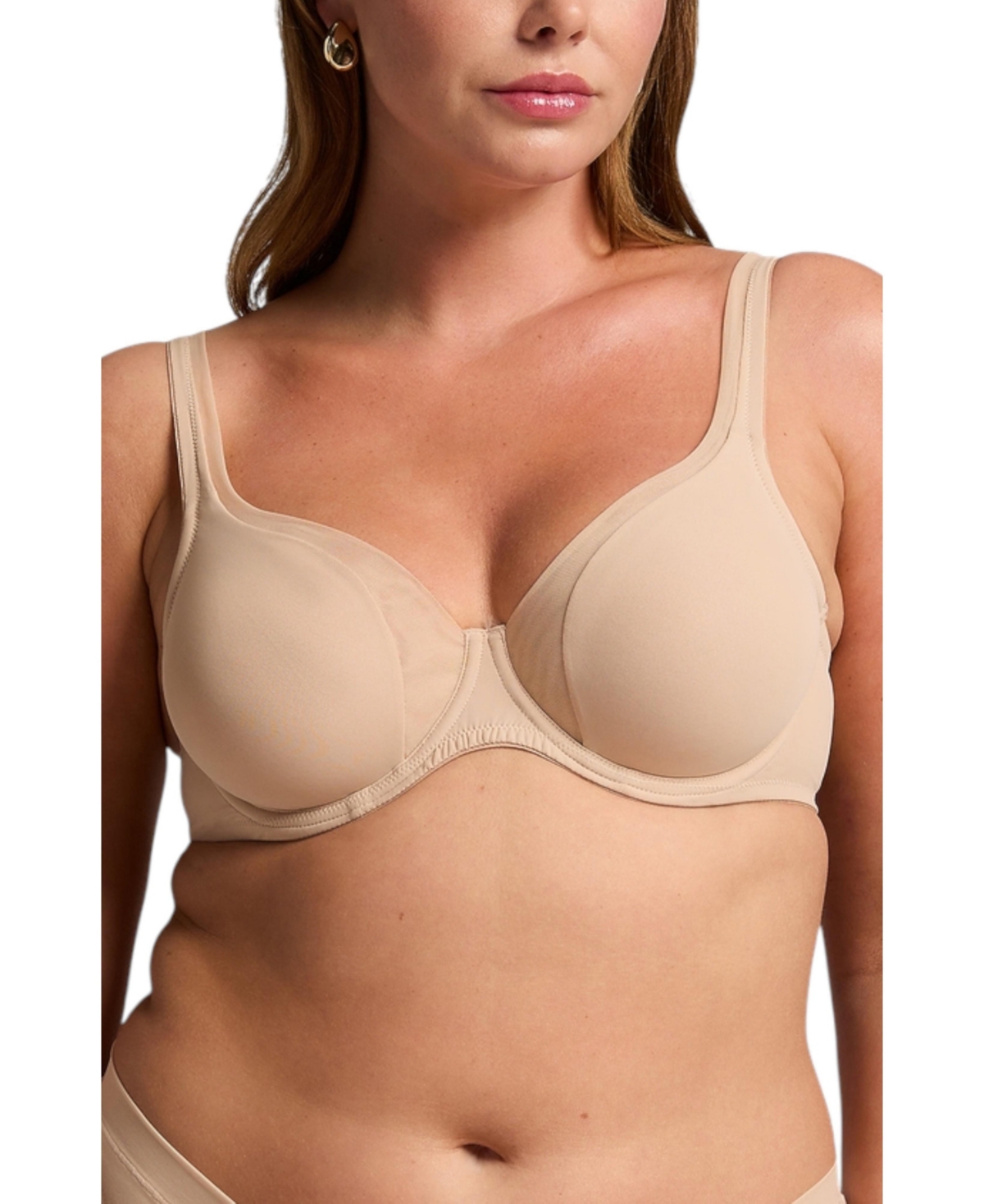 Click here for Hunkemoller Womens Mesh non-padded underwired bra... prices
