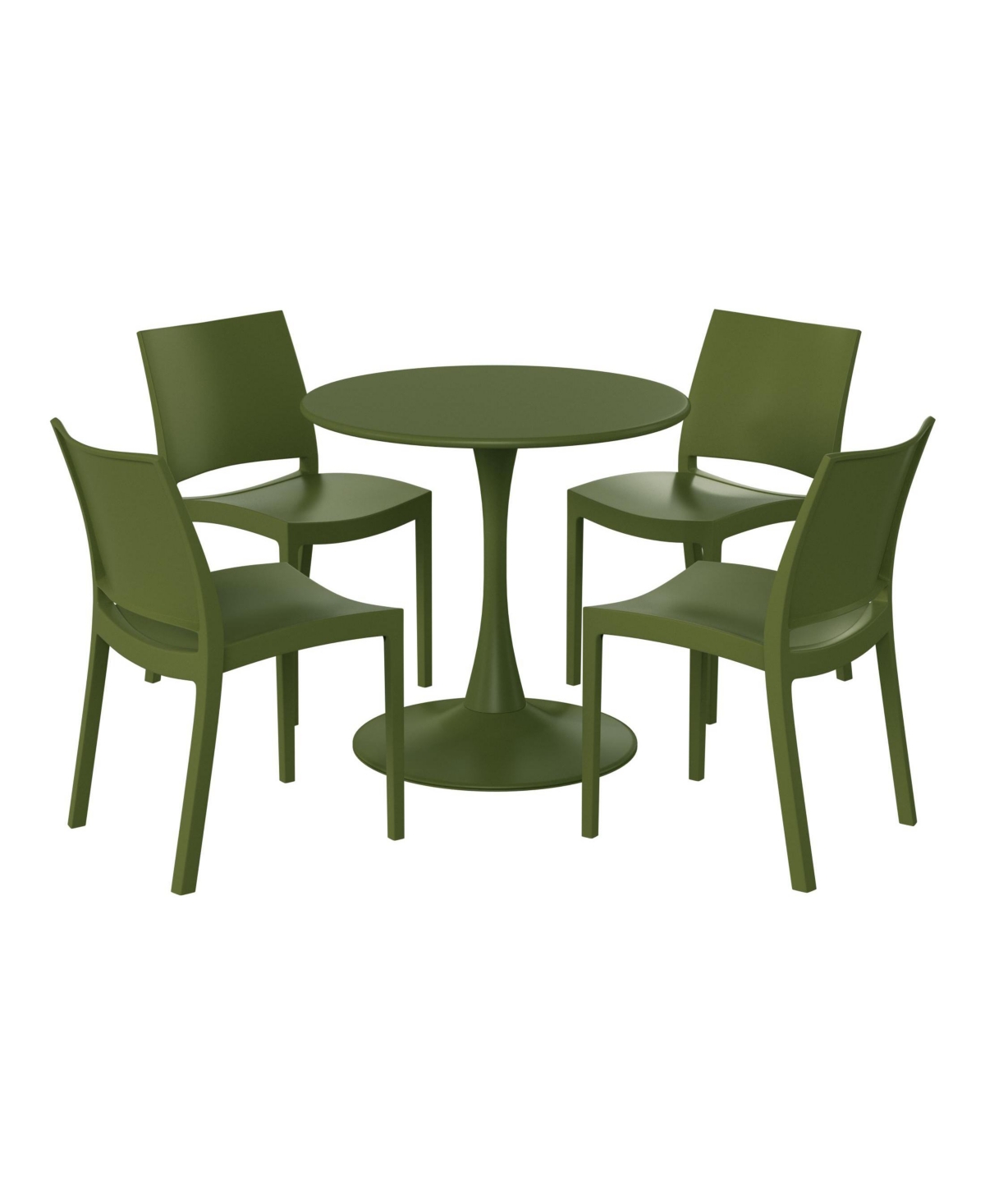 Click here for WestinTrends 5-Piece Indoor Outdoor Round Metal Pa... prices