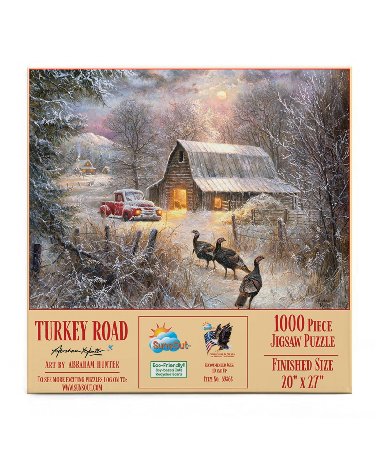 Click here for SunsOut Turkey Road 1000 piece Jigsaw Puzzle for A... prices