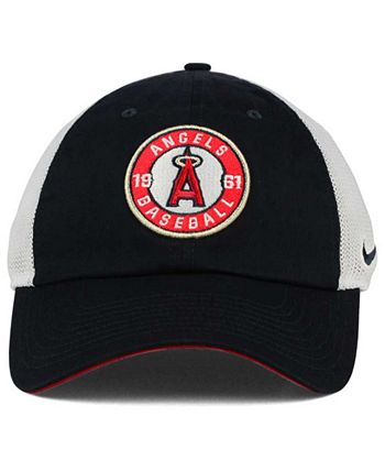 Nike Los Angeles Angels of Anaheim Dri-FIT Mesh Swoosh Adjustable Cap ...