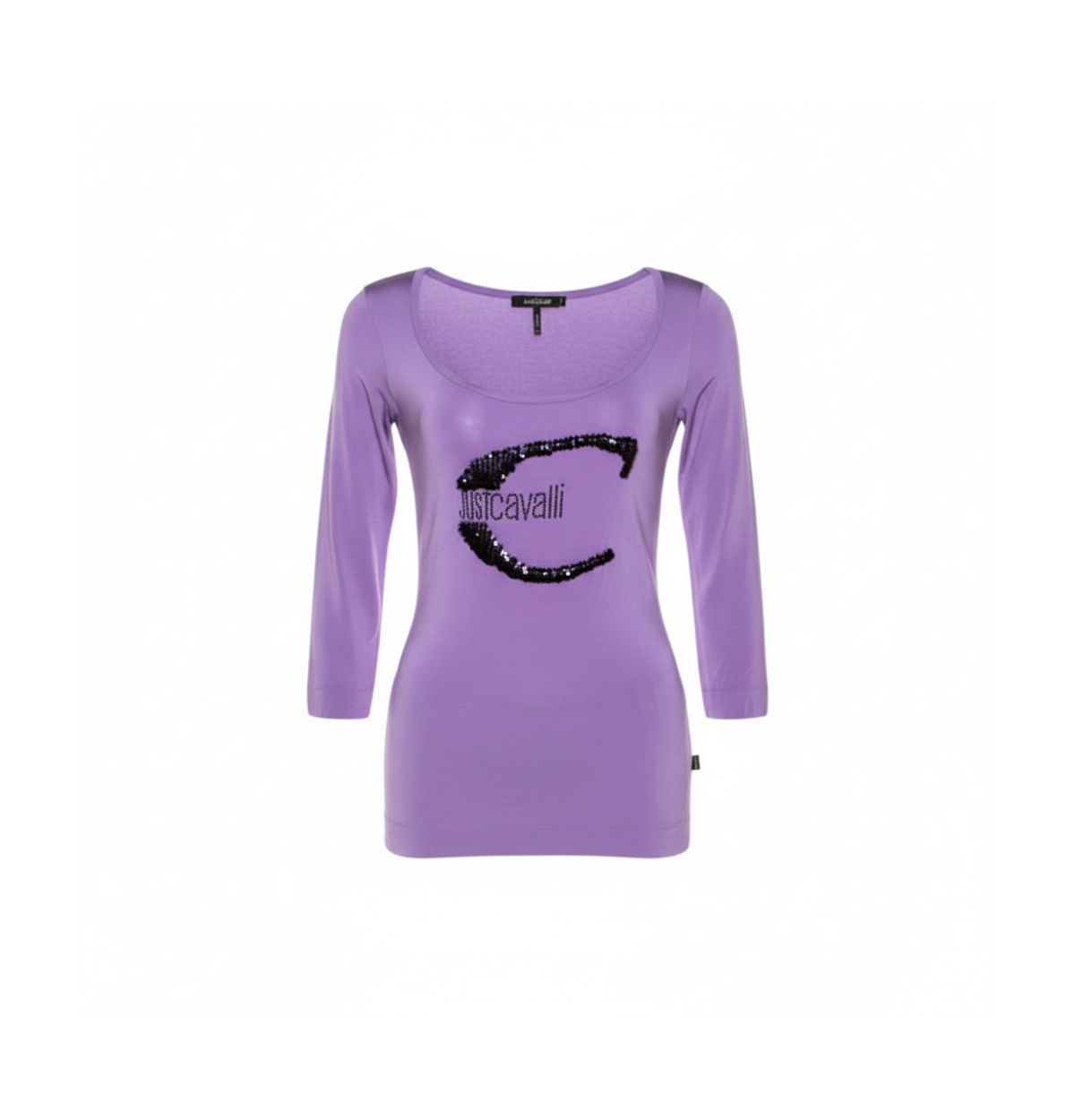 Click here for Pre-Owned Roberto Cavalli Womens Lilac Jersey Embe... prices