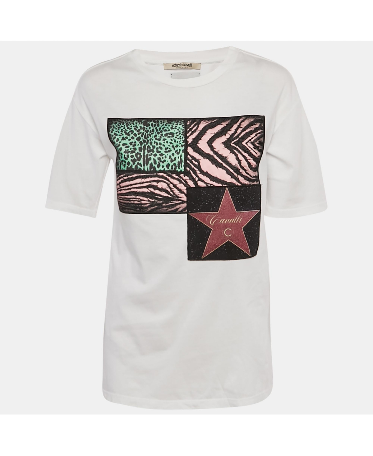 Click here for Pre-Owned Roberto Cavalli Womens Multicolor Jersey... prices