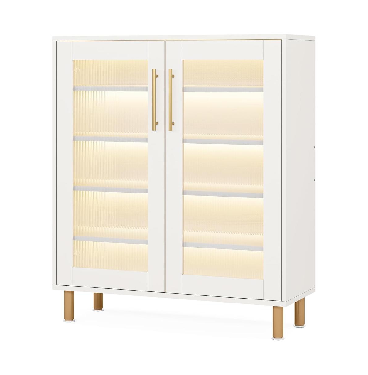 Click here for Slickblue Modern Shoe Storage Cabinet with Doors a... prices