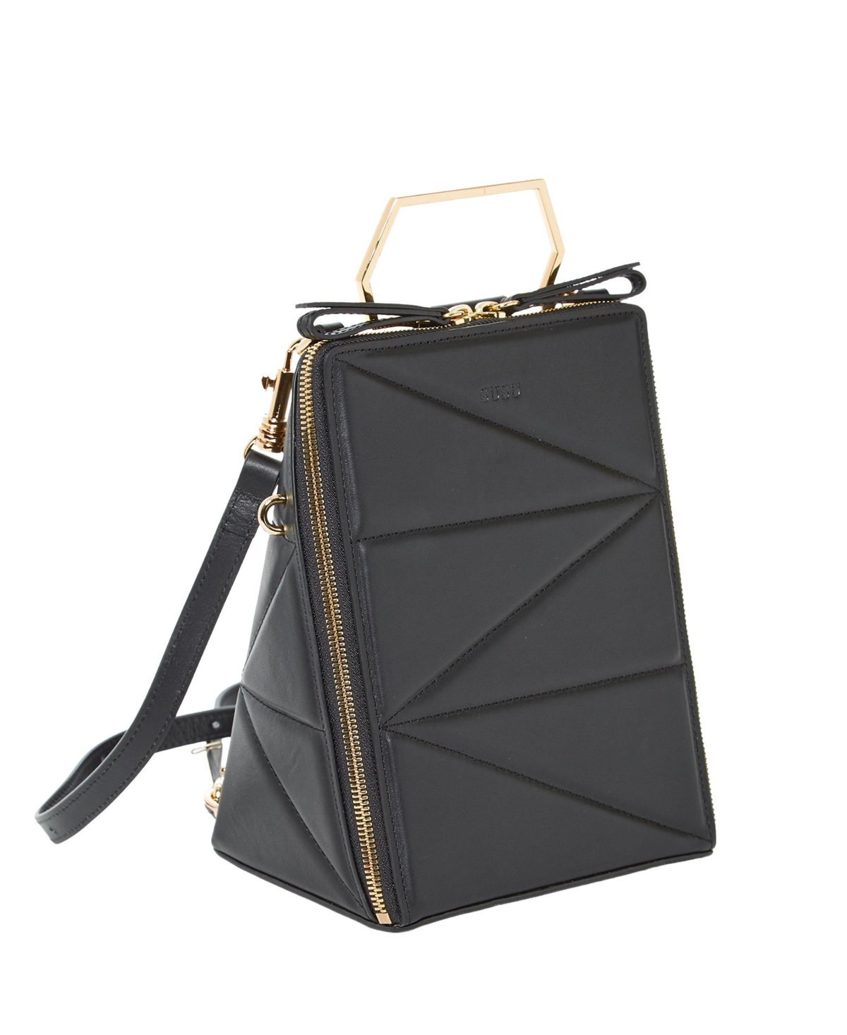 Click here for Susu Leather Convertible Backpack Purse Crossbody... prices