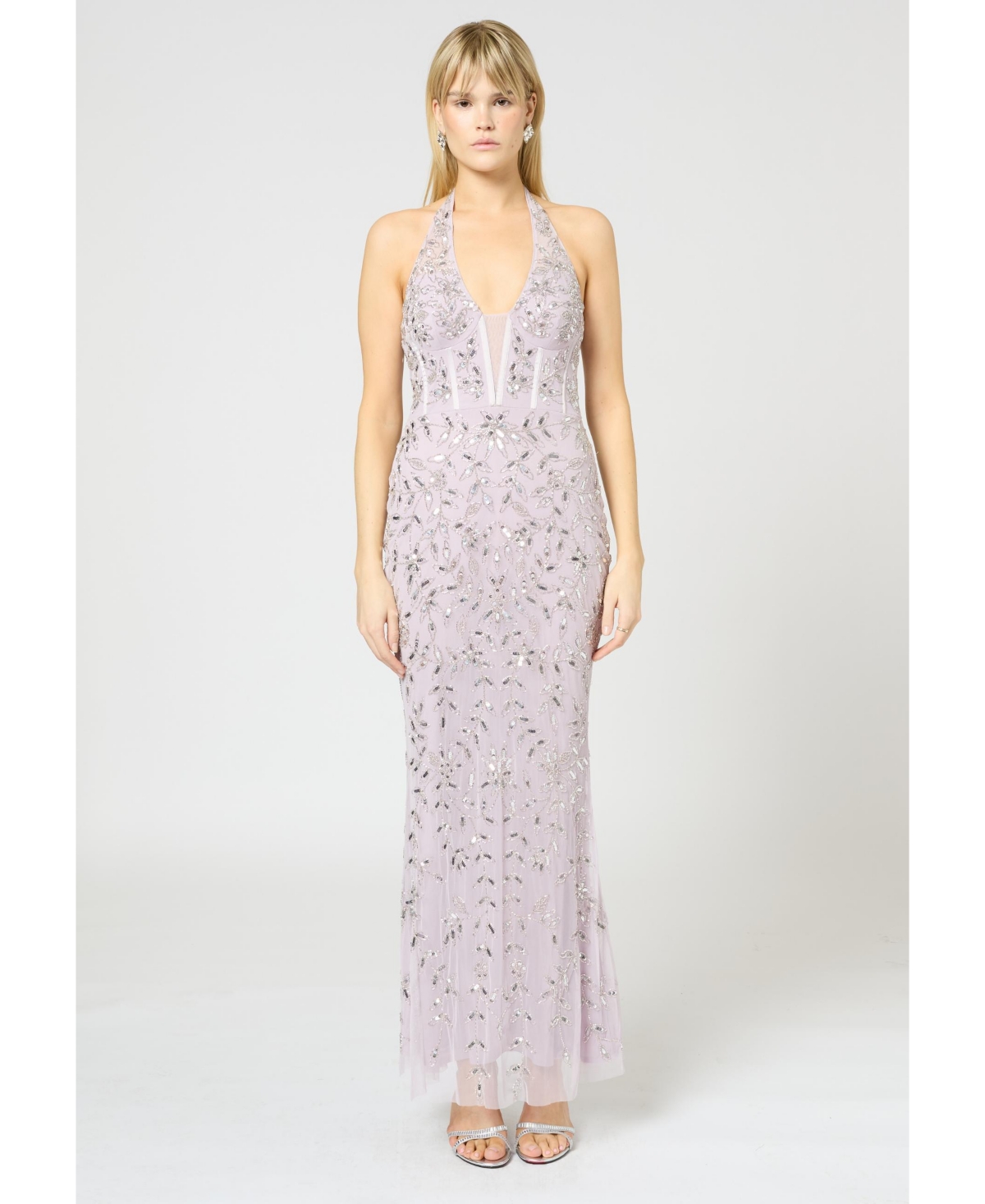 Click here for Beauut Womens Embellished Sequin Beaded Maxi Corse... prices