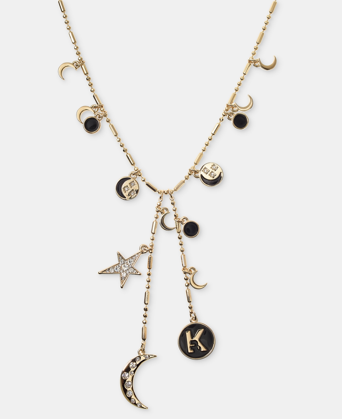 Click here for Karl Lagerfeld Paris Crystal Star  Moon & Logo Sta... prices