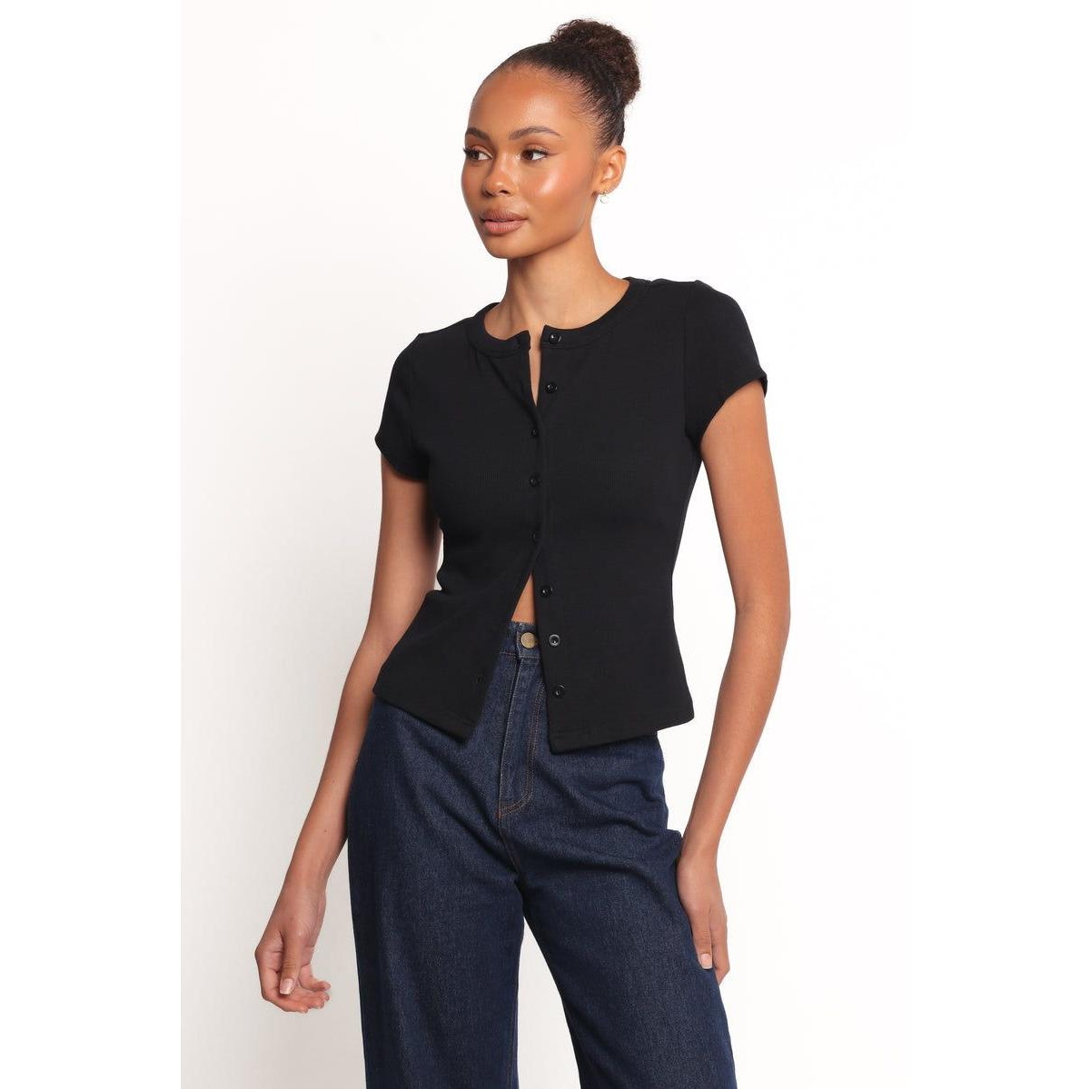 Click here for Petal and Pup Womens Tylarah Short Sleeve Cardigan... prices