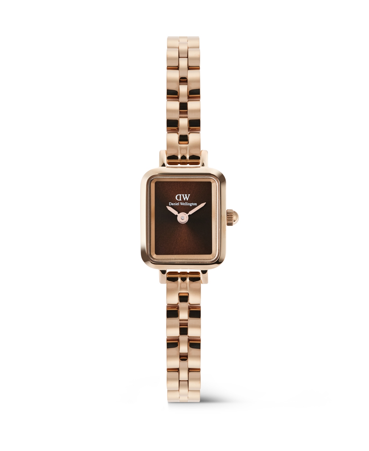 Click here for Daniel Wellington Womens Analog Rose Gold-Tone Sta... prices