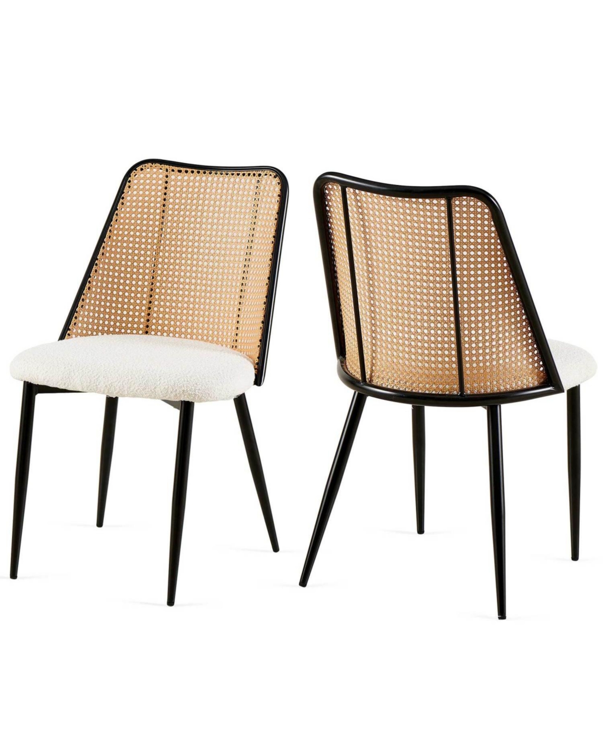 Click here for Streamdale Furniture Off White Rattan Dining Chair... prices