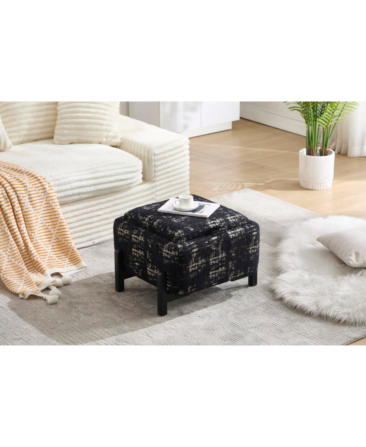 Click here for Streamdale Furniture Modern Black Coffee Table - B... prices