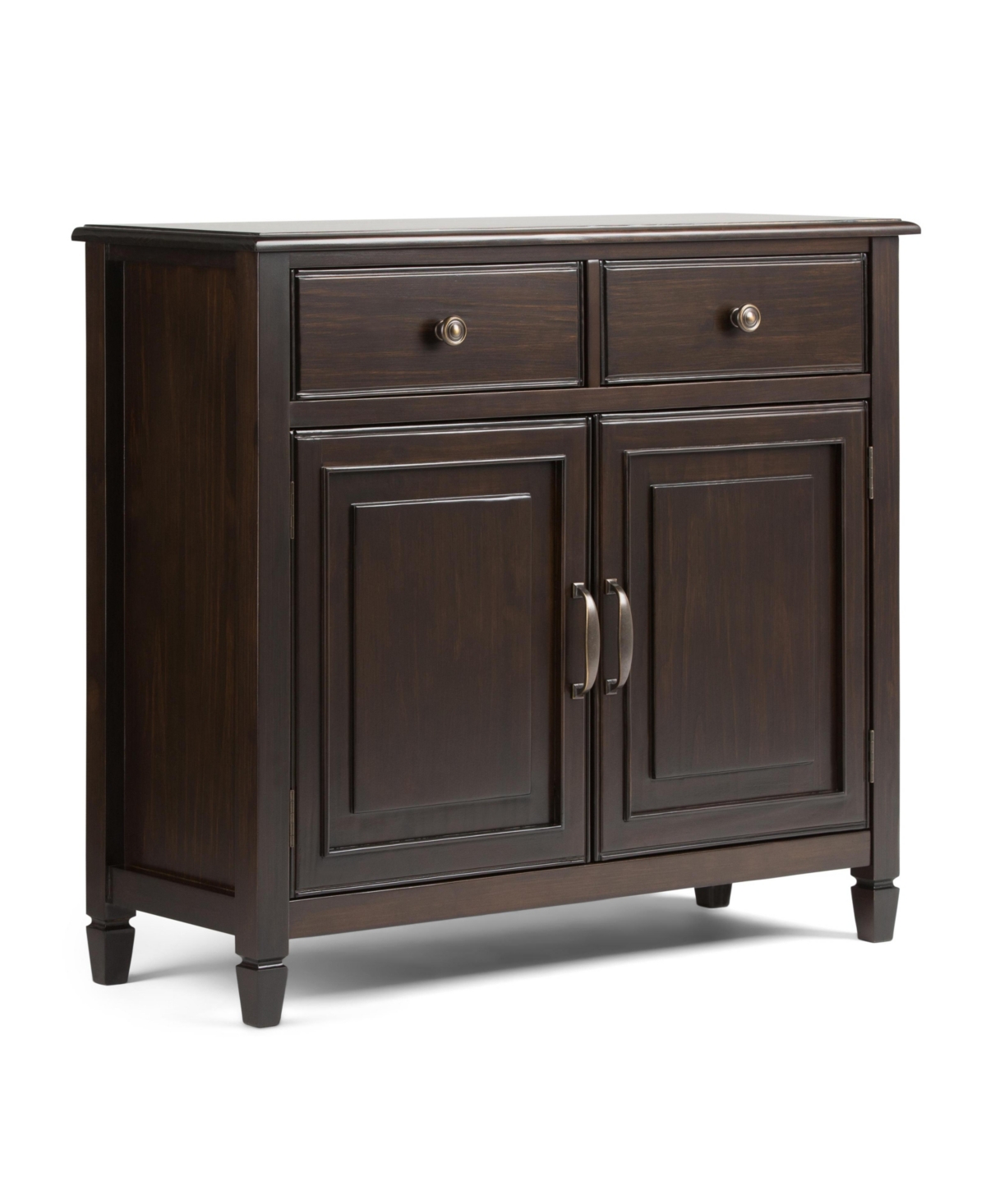 Click here for Lovmor Handcrafted Solid Wood Cabinet with Dark Ch... prices