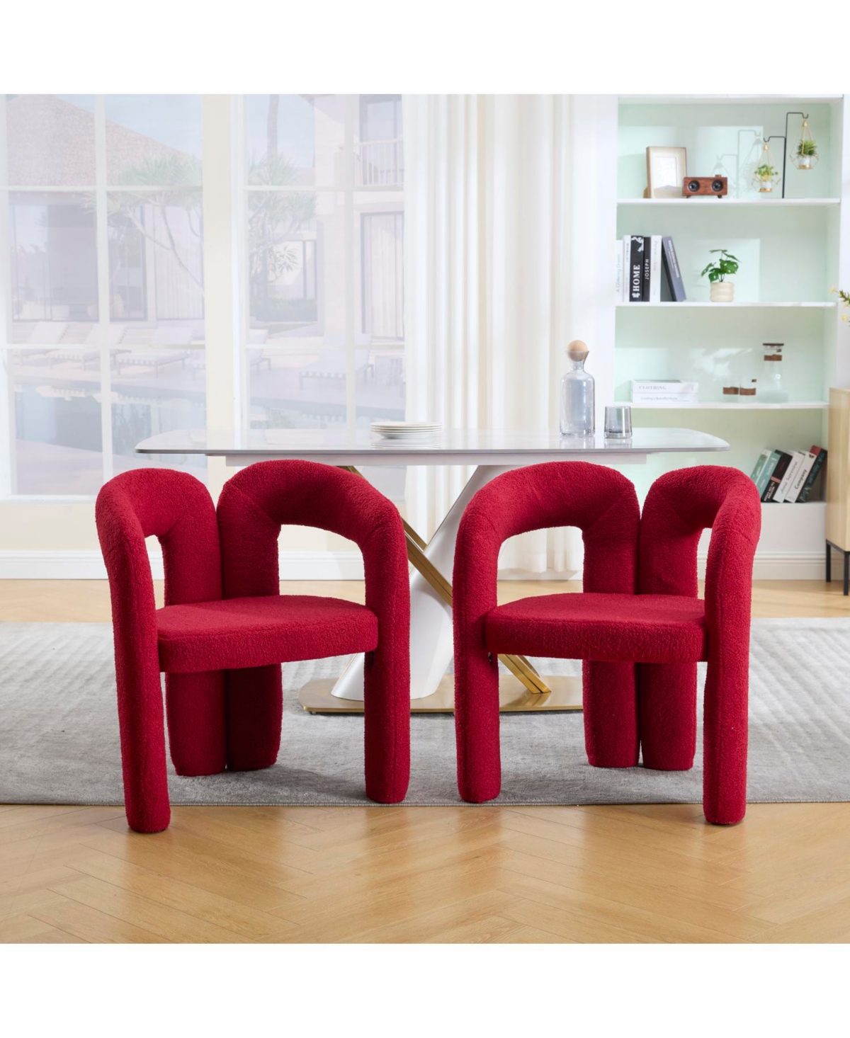 Click here for Streamdale Furniture Velvet Accent/Dining Chair Se... prices