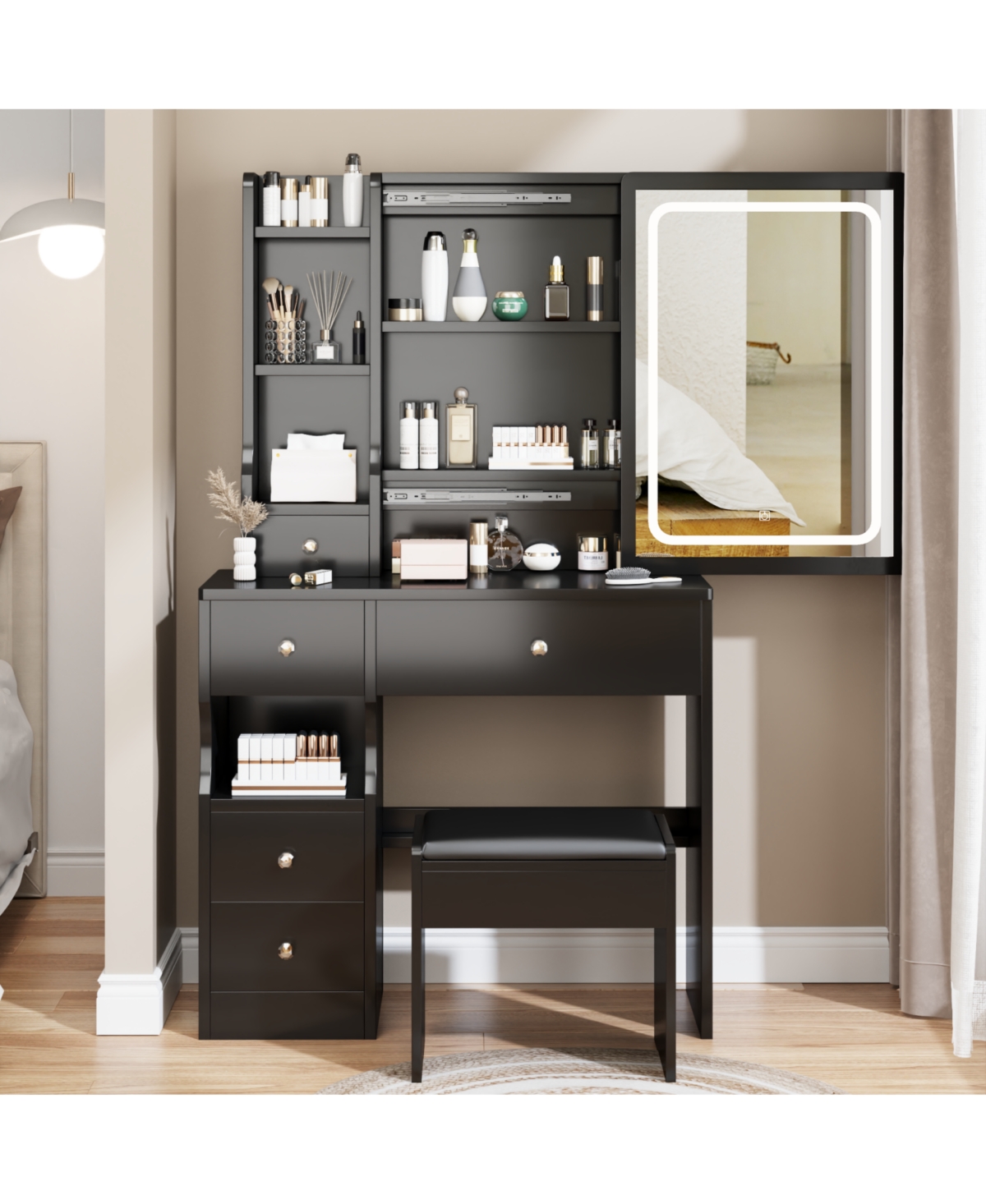 Click here for Streamdale Adjustable Vanity Set with Guide and Vi... prices