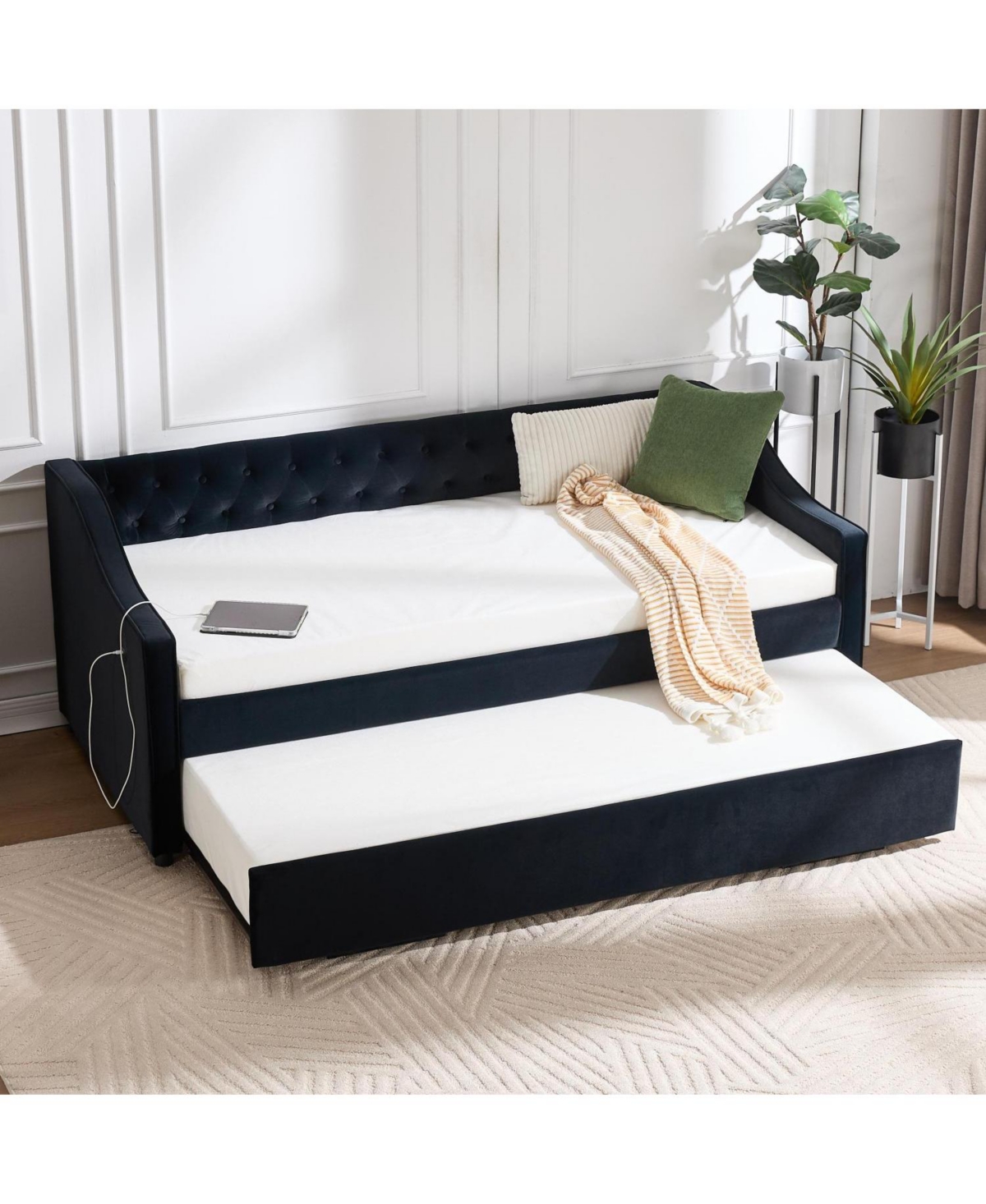 Click here for Streamdale Furniture Twin Upholstered Daybed with... prices