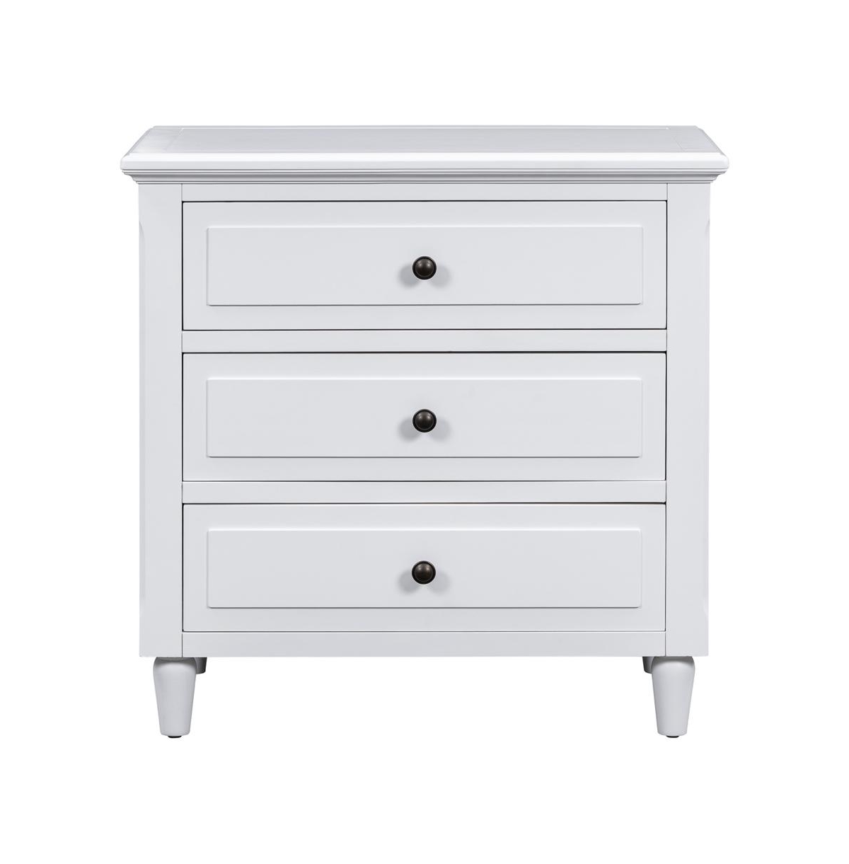 Click here for Cesicia Nightstand with 3 Drawers Modern Bedside T... prices