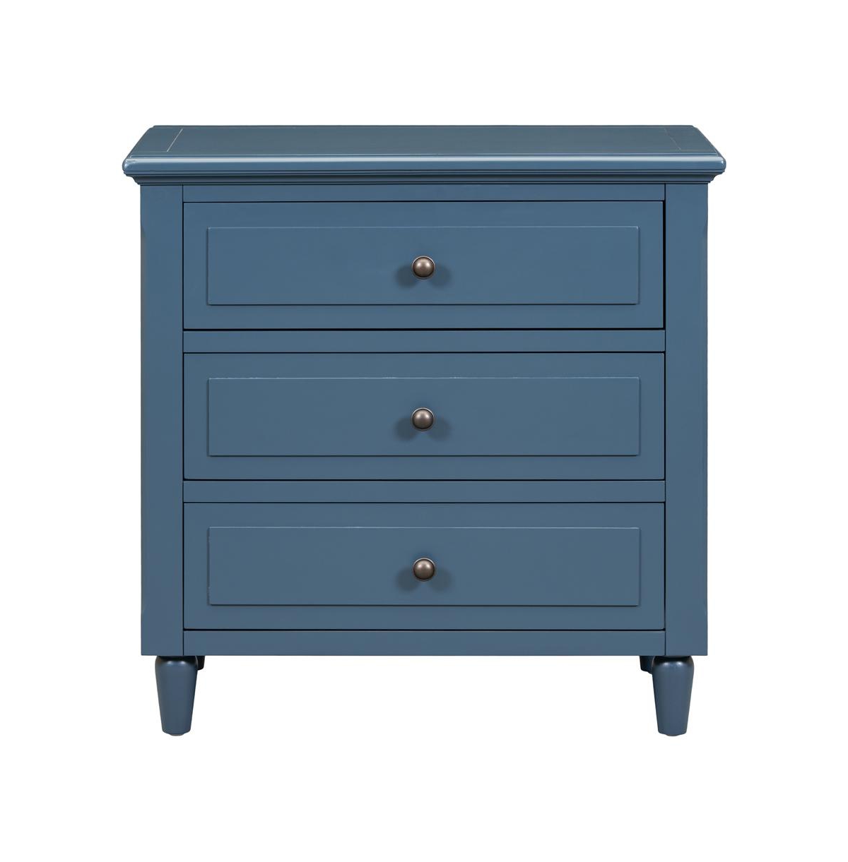 Click here for Cesicia Nightstand with 3 Drawers Modern Bedside T... prices