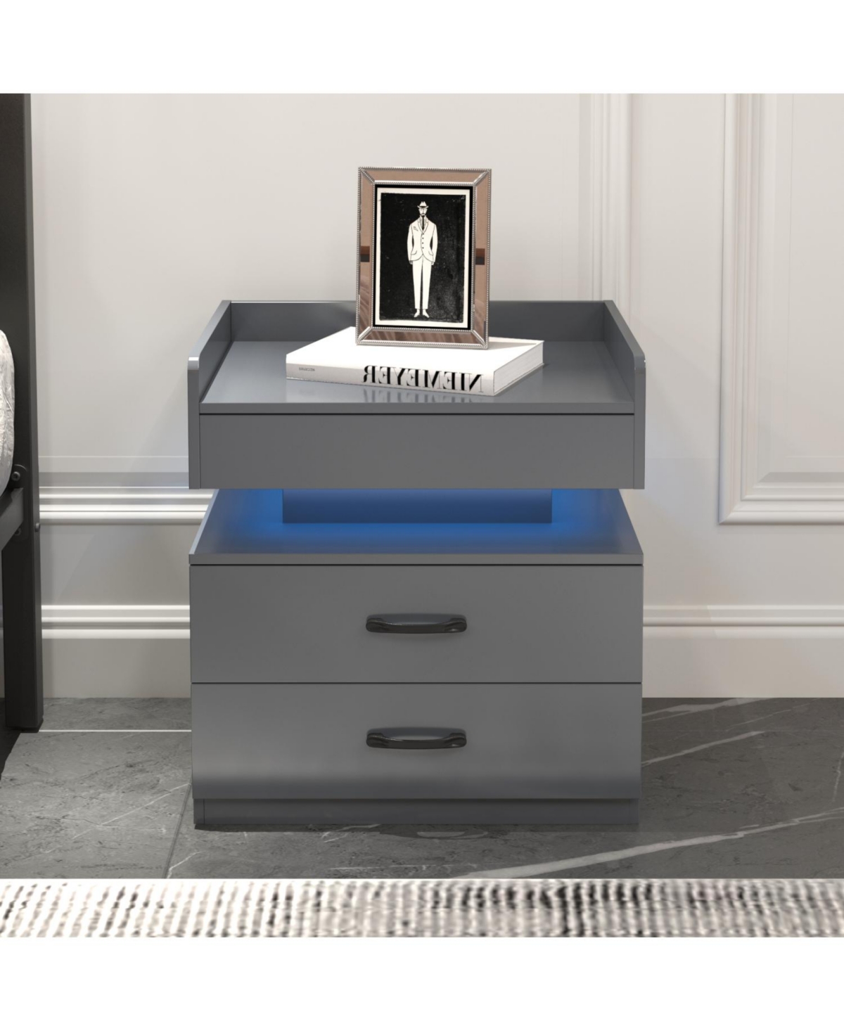 Click here for Streamdale Furniture Streamdale Led Nightstand wit... prices