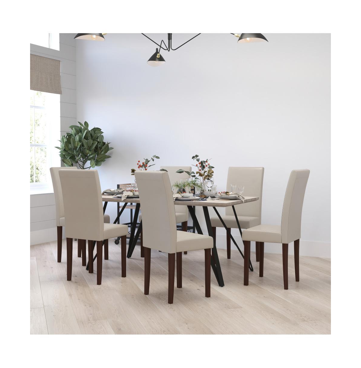 Click here for Merrick Lane Ellison Mid-Century Panel Back Parson... prices