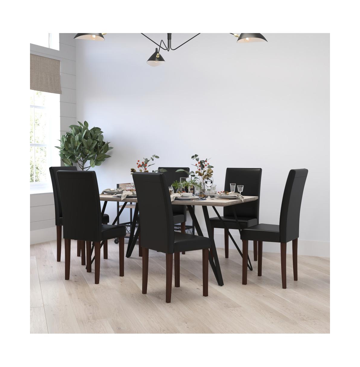 Click here for Merrick Lane Ellison Mid-Century Panel Back Parson... prices